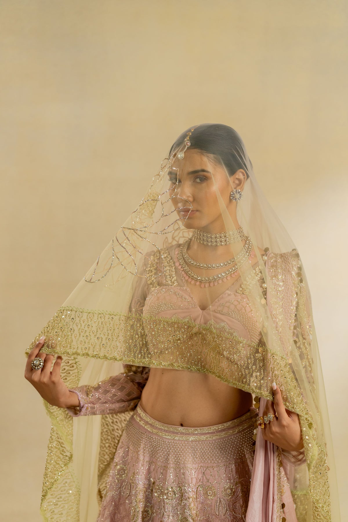 Ombre Head Dupatta | Nidhi Halani